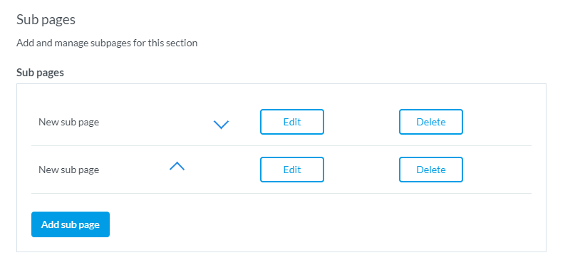 Creating Sub-Pages – ClubSpark UK